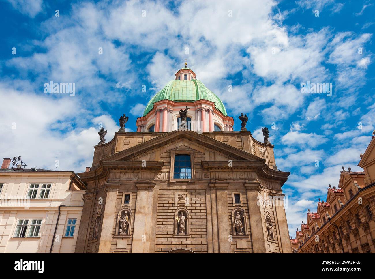 St. Francis Of Assisi Church in Prague Ol Town, a beautiful baroque ...
