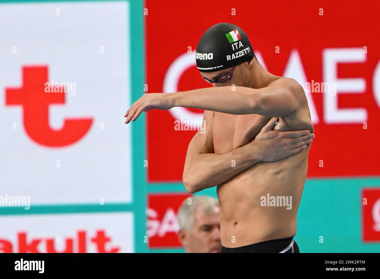 Doha, Qat. 18th Feb, 2024. at World Aquatics Championships Doha 2024 ...