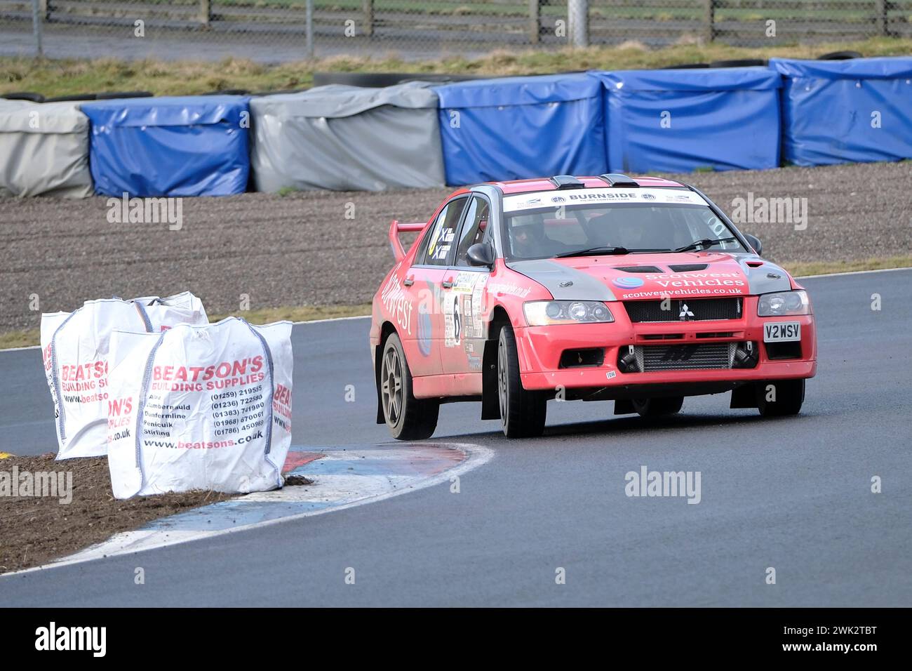 Competitors take part in the single venue rally event, organised by ...