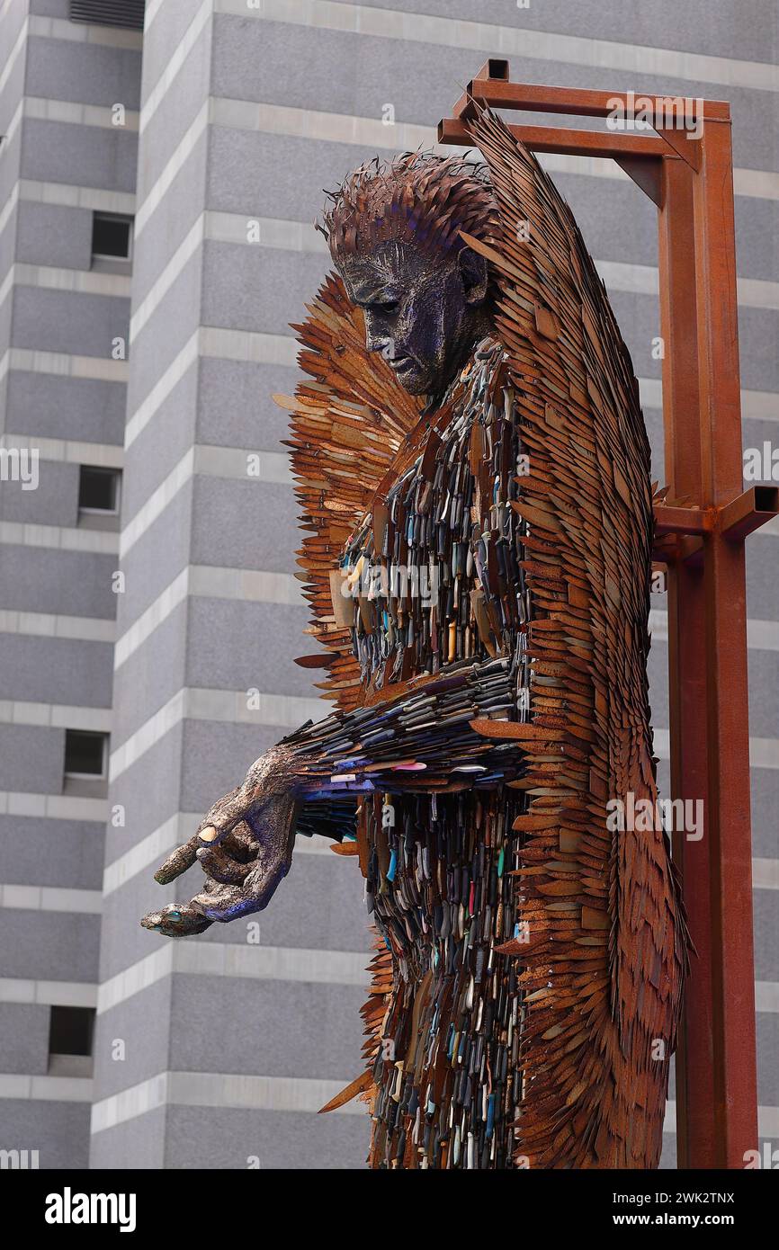 Knife angel in leeds hi-res stock photography and images - Alamy