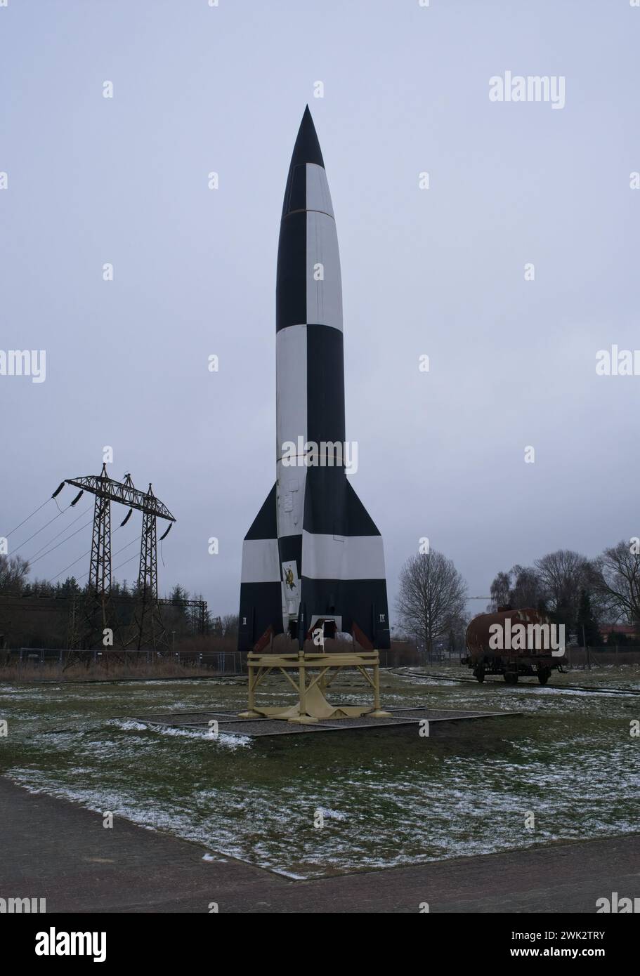 Peenemunde, Germany - Jan 10, 2024: Development and production site of ...