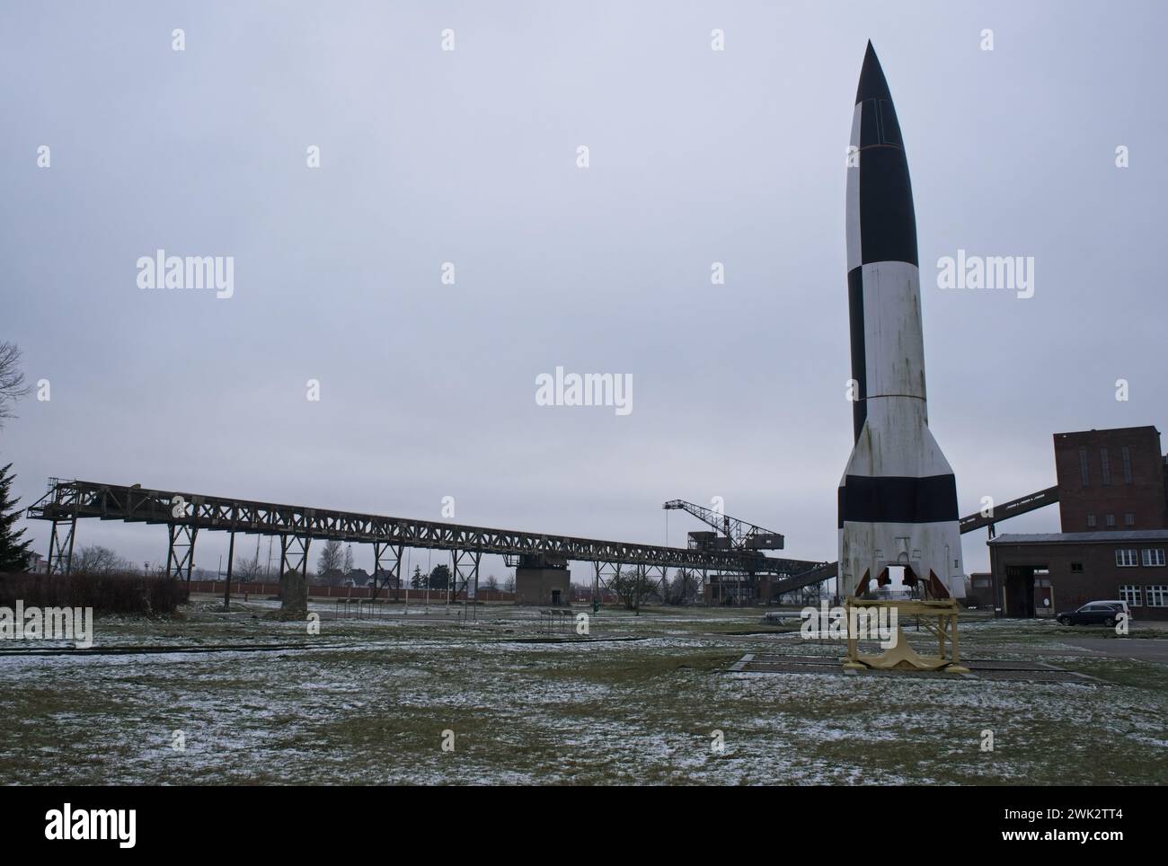 Peenemunde, Germany - Jan 10, 2024: Development and production site of ...