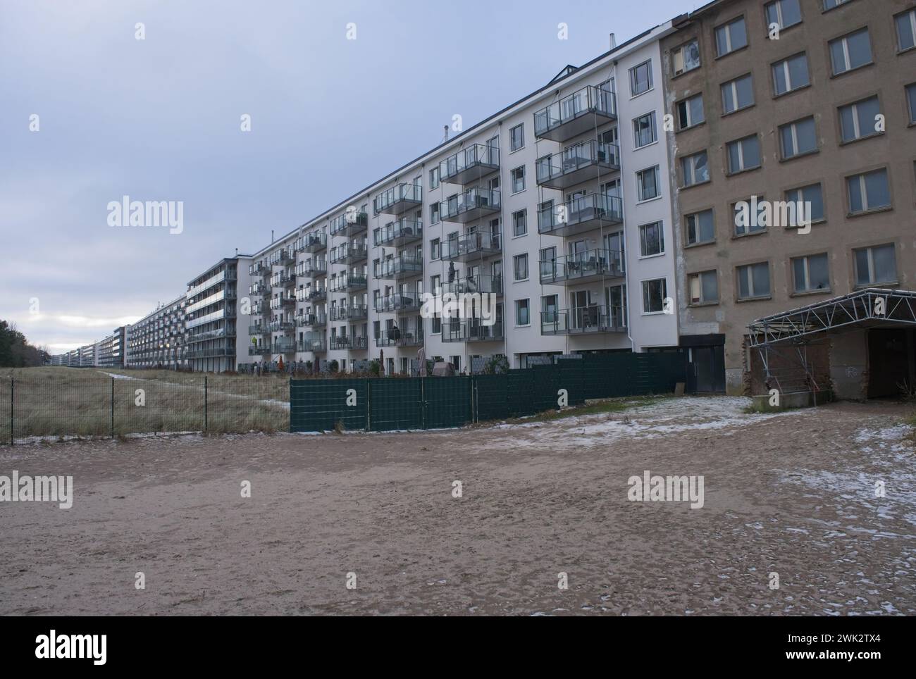 Binz, Germany - Jan 11, 2024: The Colossus of Prora was built by Nazi ...