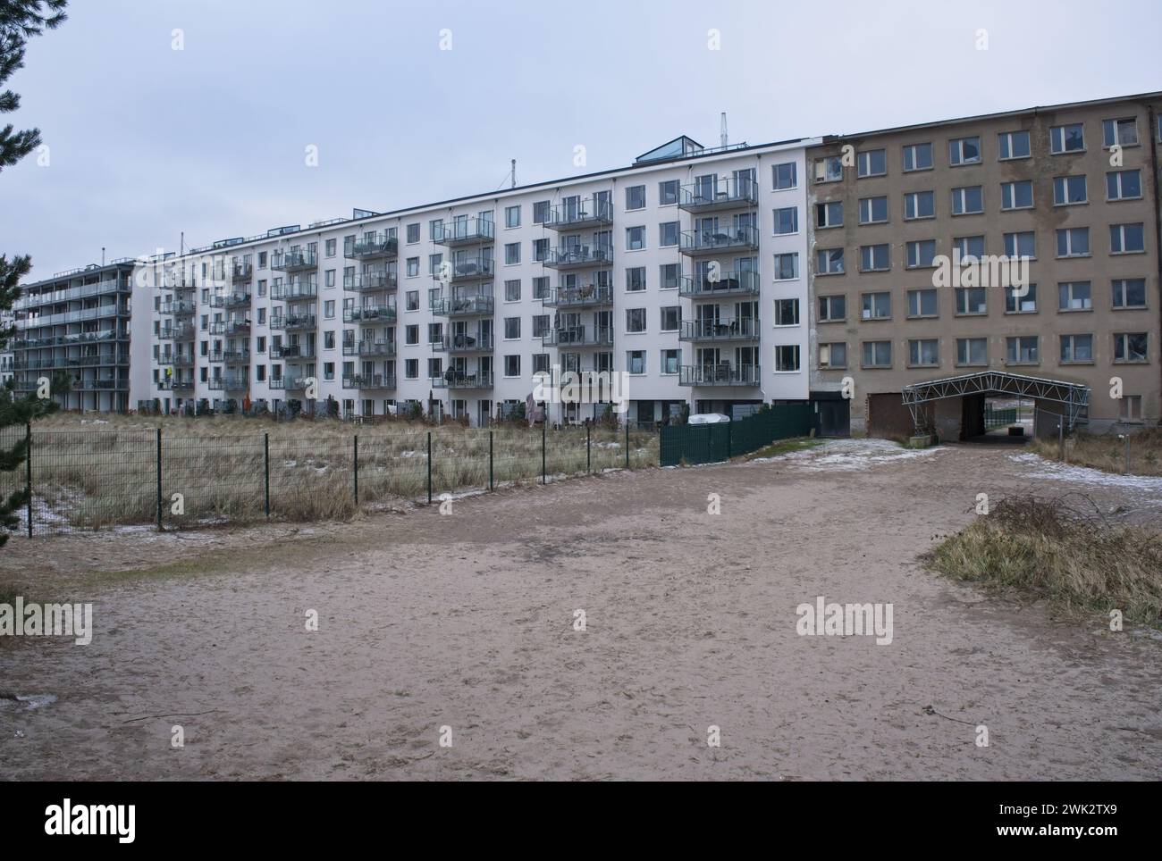 Binz, Germany - Jan 11, 2024: The Colossus of Prora was built by Nazi ...
