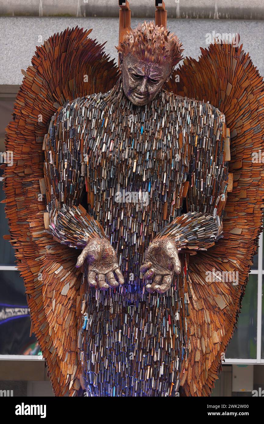 Knife angel in leeds hi-res stock photography and images - Alamy