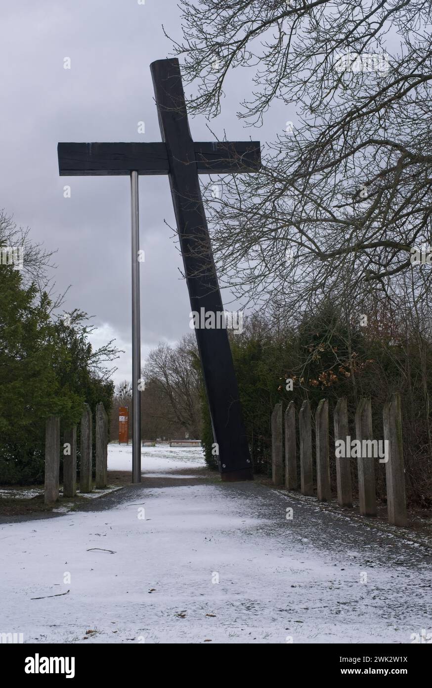 Neubrandenburg, Germany - Jan 15, 2024: Stalag II A prisoners camp ...