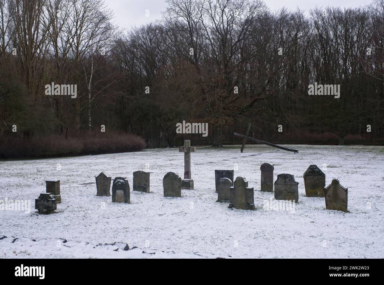 Neubrandenburg, Germany - Jan 15, 2024: Stalag II A prisoners camp ...