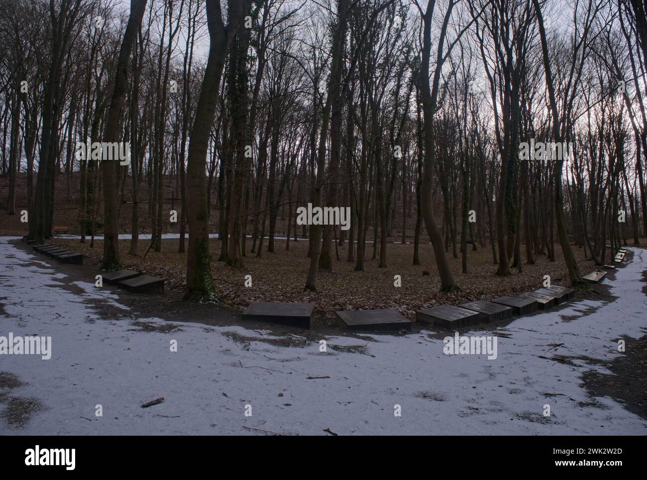 Neubrandenburg, Germany - Jan 15, 2024: Stalag II A prisoners camp ...