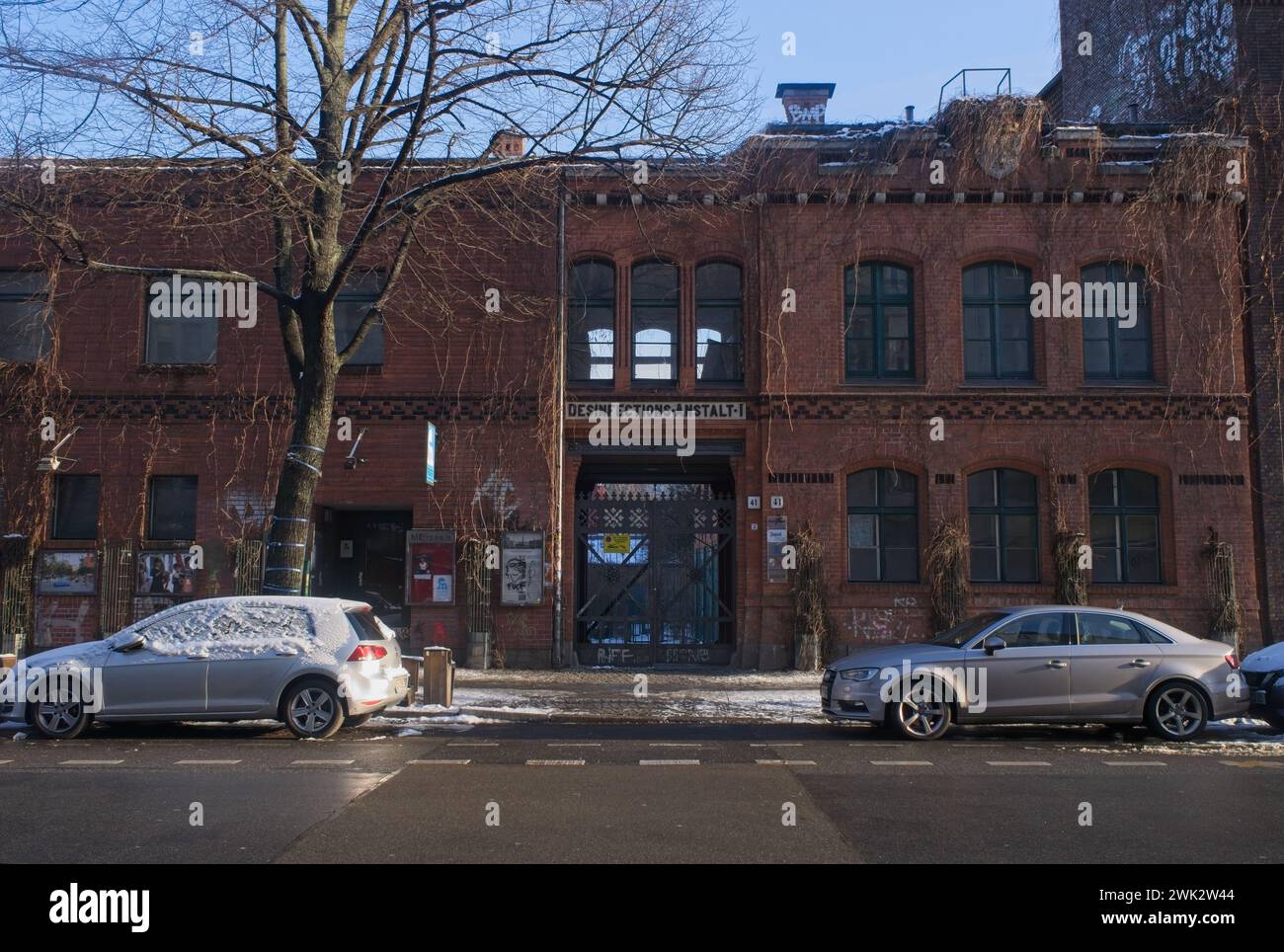 Berlin, Germany - Jan 18, 2024: This building was used for coordination ...