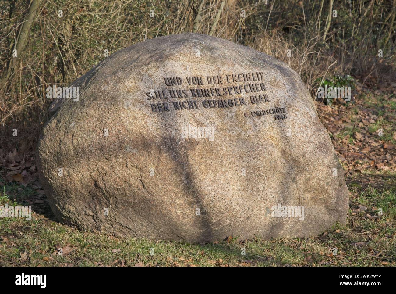 Muhlberg, Germany - Jan 29, 2024: Camp Muhlberg (Stalag IV B) was the ...