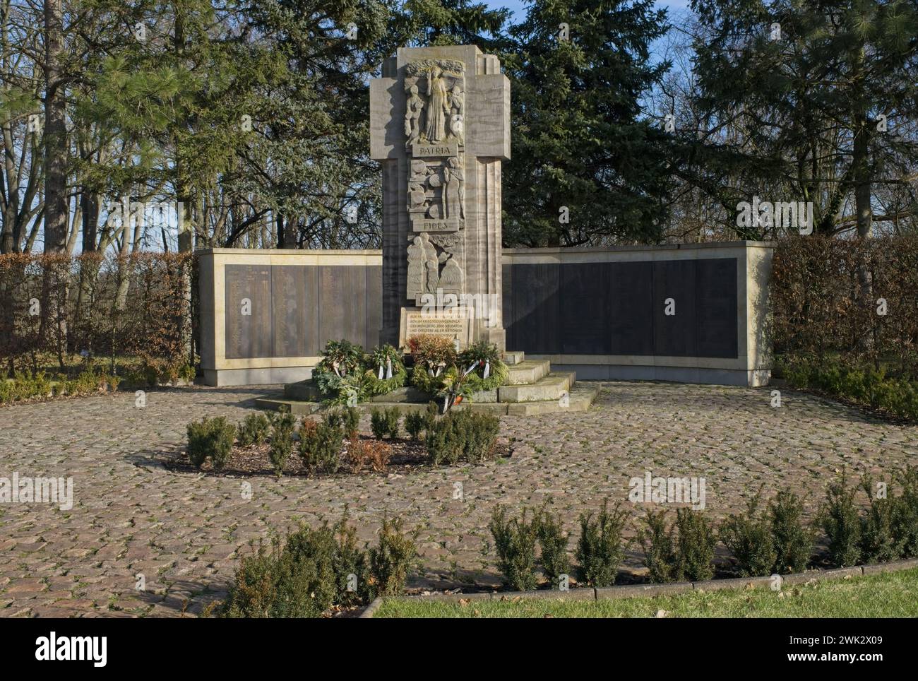 Muhlberg, Germany - Jan 29, 2024: Camp Muhlberg (Stalag IV B) was the ...