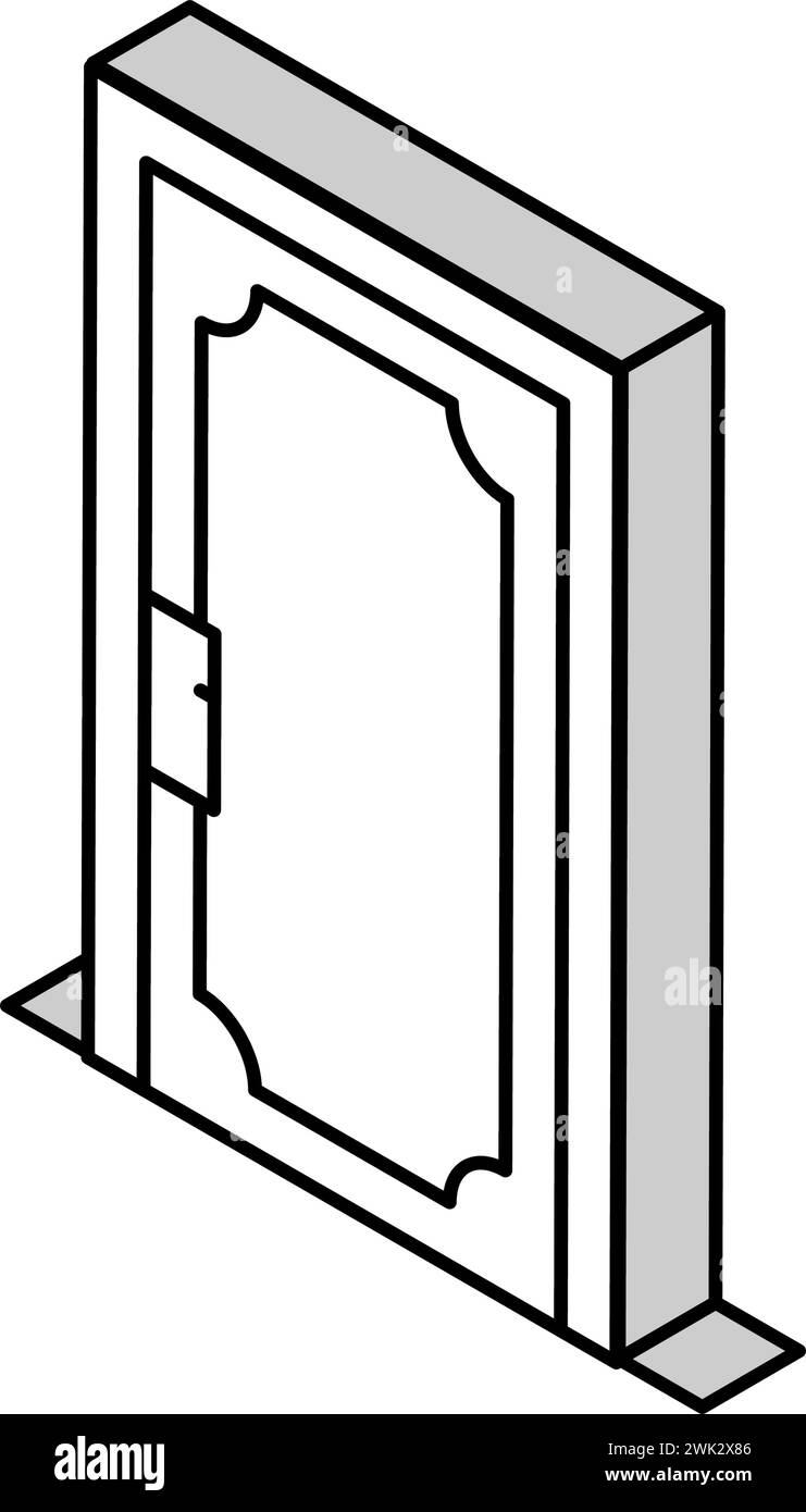 External entrance Black and White Stock Photos & Images - Alamy