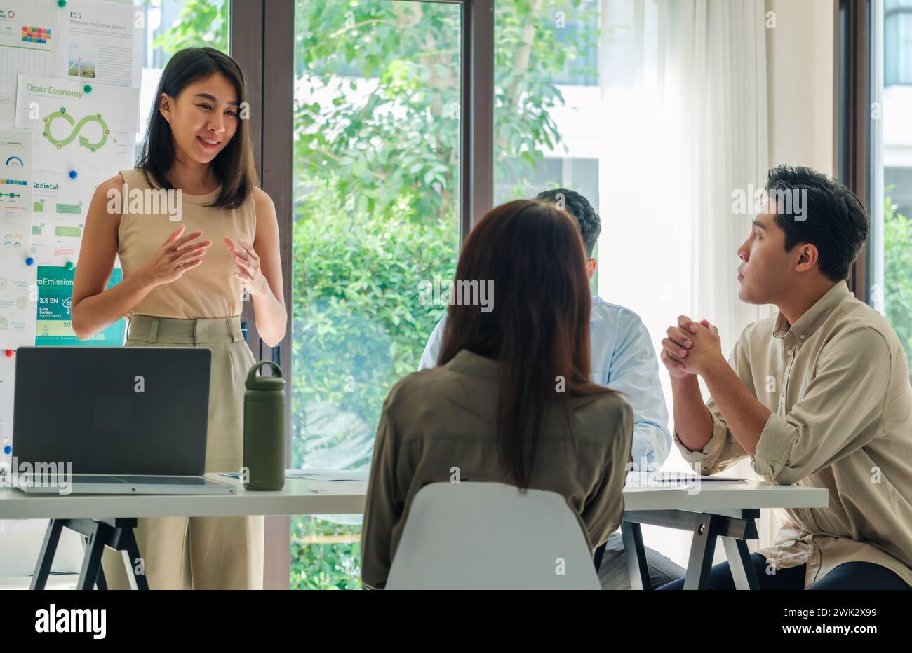 diversity team brainstorming in ESG (environment,socail,governance ...