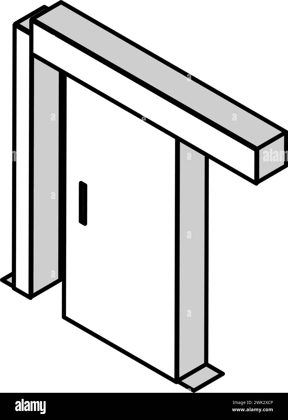 Folding sliding door Stock Vector Images - Alamy