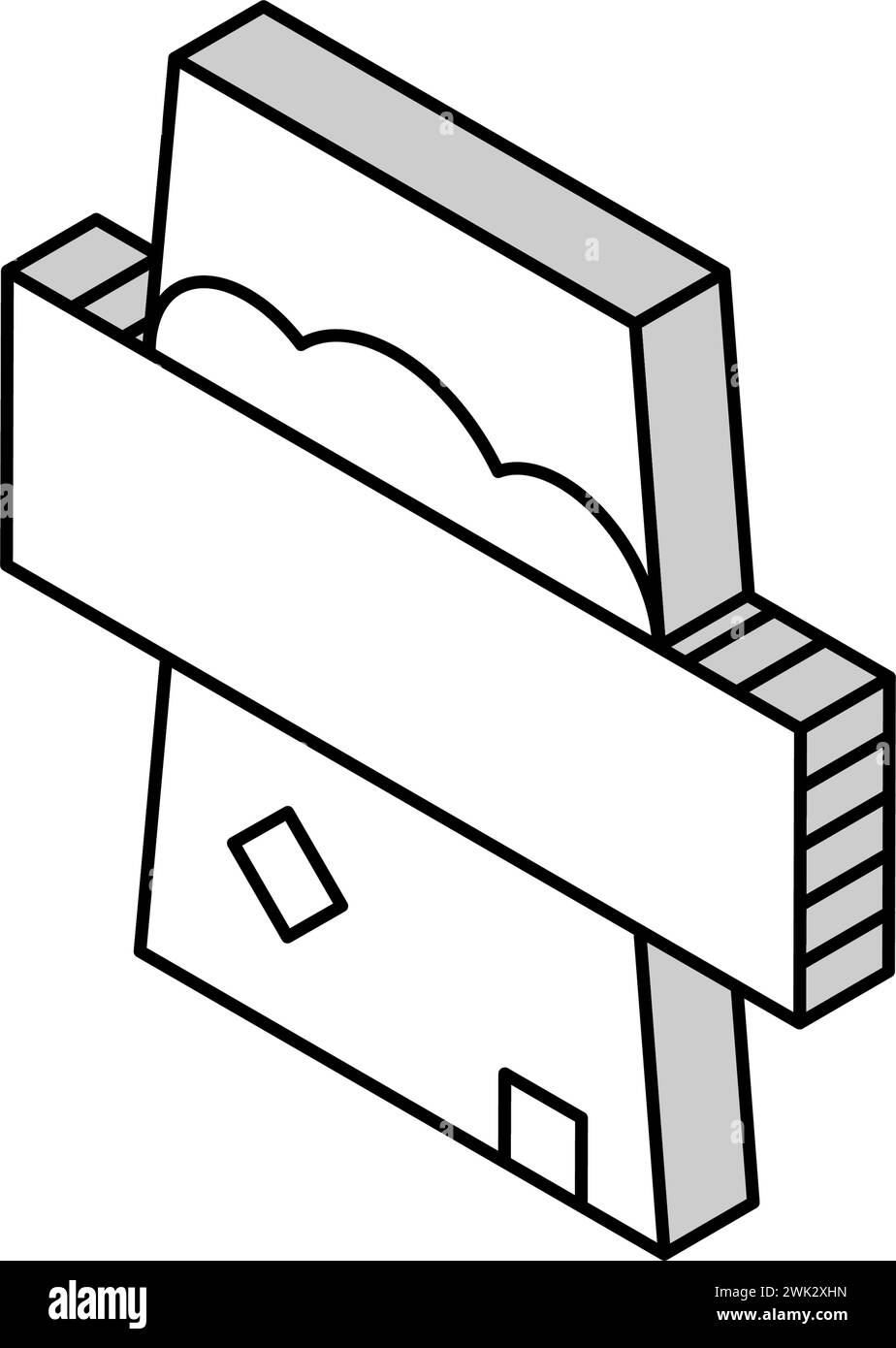 filtration machine isometric icon vector illustration Stock Vector ...