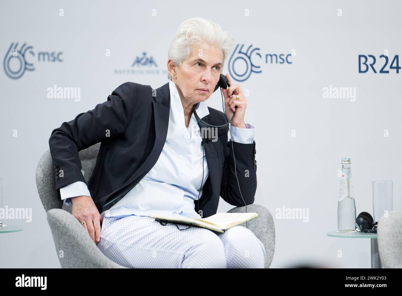 Munich, Germany. 18th Feb, 2024. Marie-Agnes Strack-Zimmermann (FDP ...