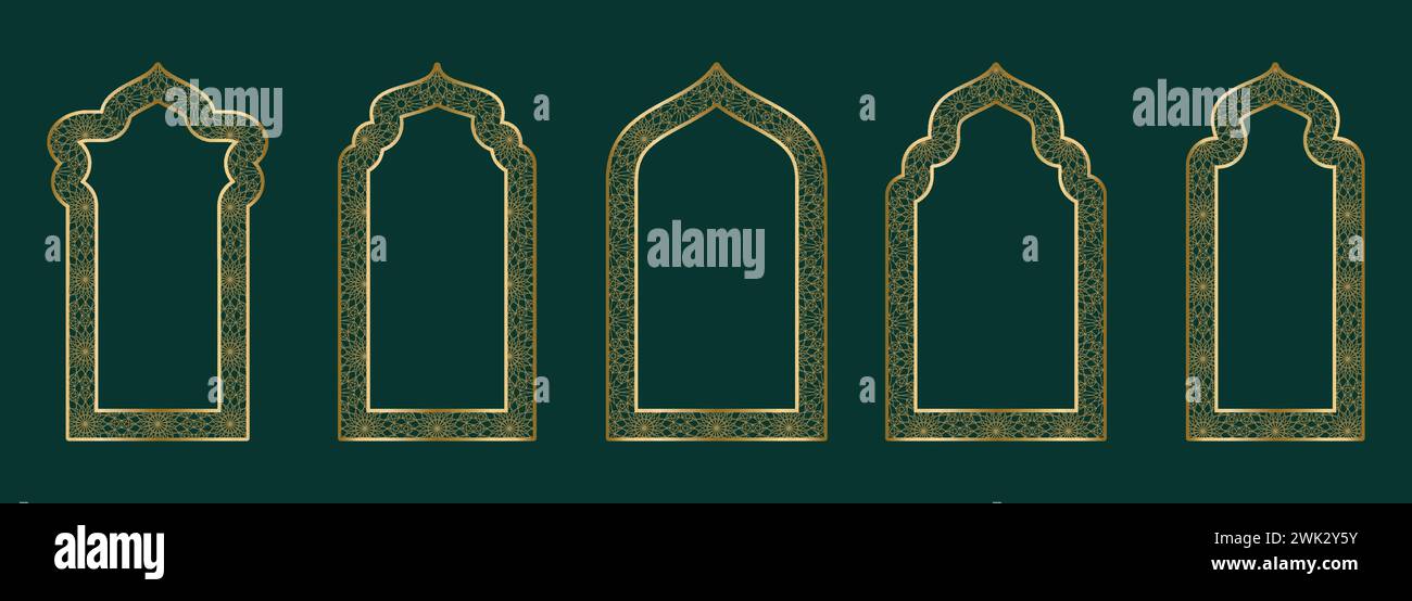 Gold arabic ornamental hi-res stock photography and images - Alamy