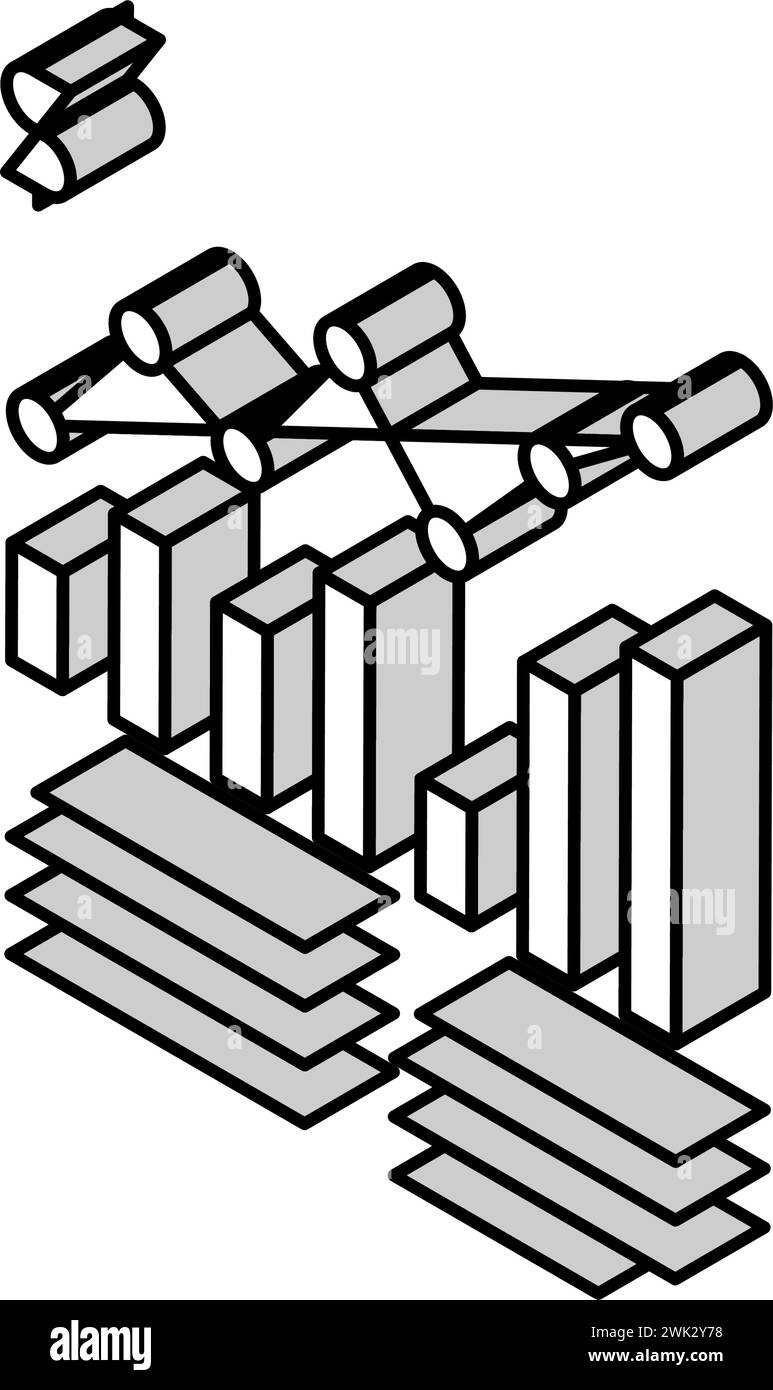 investment infographic isometric icon vector illustration Stock Vector ...
