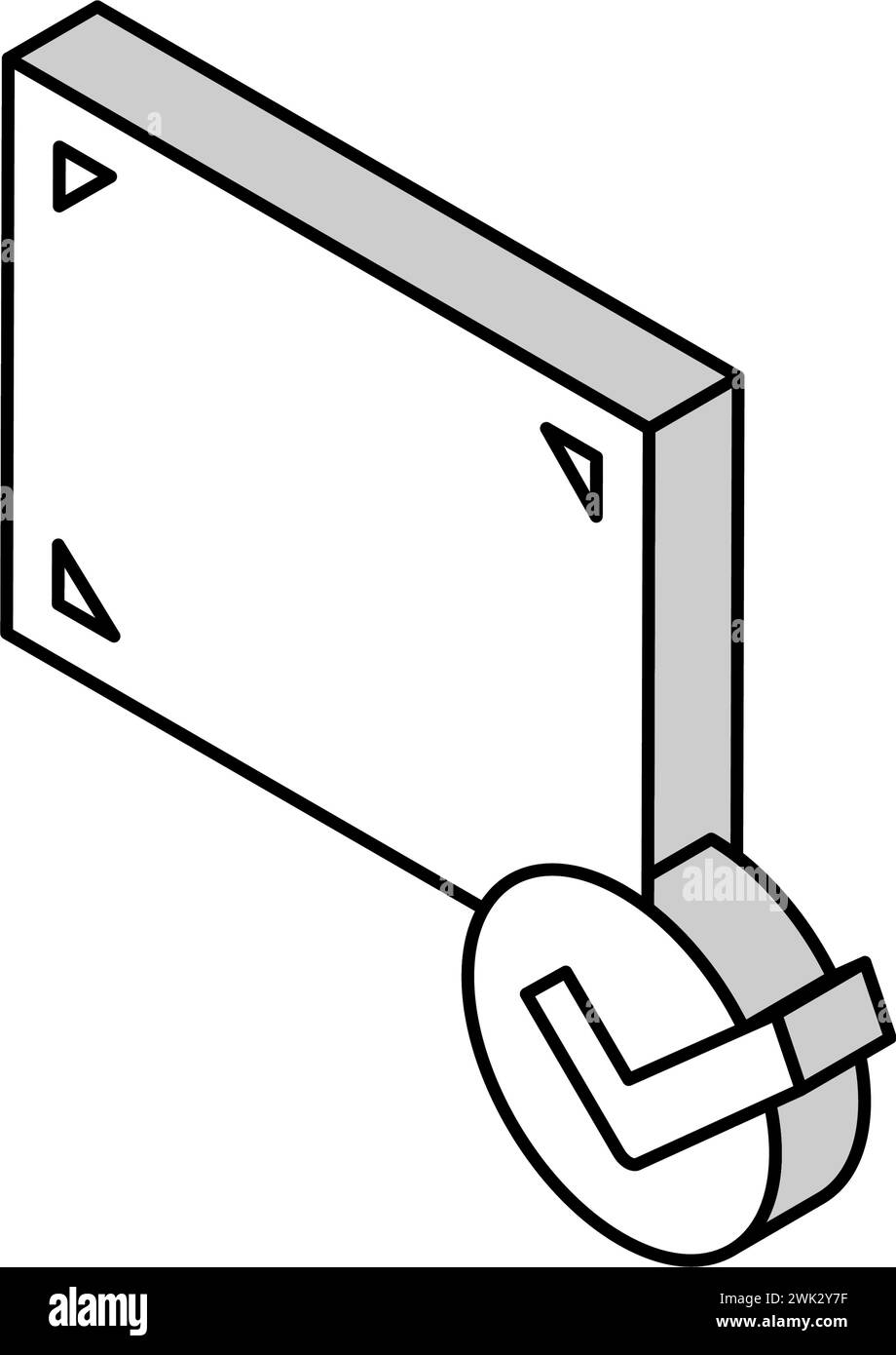 approved qr code isometric icon vector illustration Stock Vector Image ...