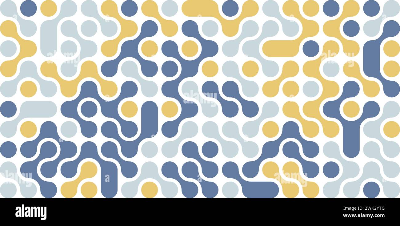 Easy Blob Pattern abstract background Stock Vector Image & Art - Alamy