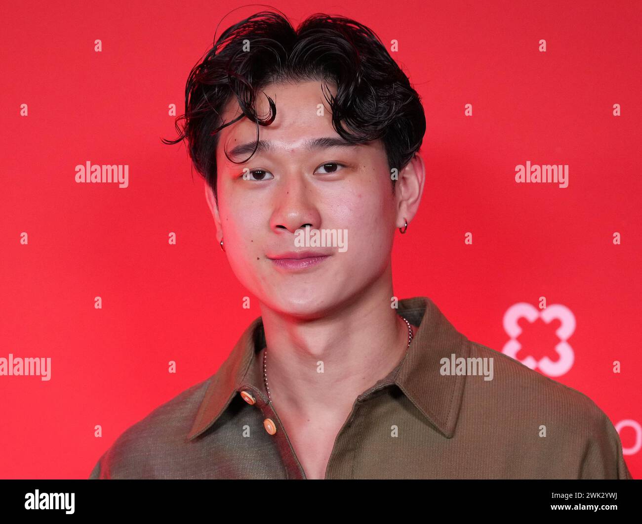 Los Angeles, USA. 17th Feb, 2024. Sam Li arrives at the 88rising's ...