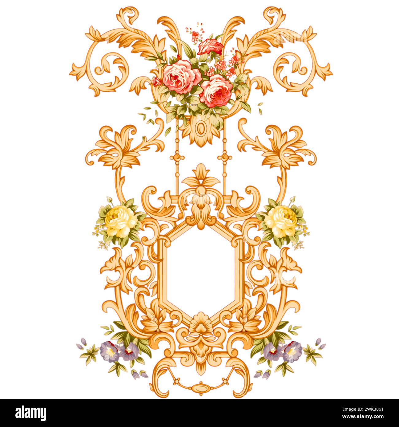 Blossom motif flower Cut Out Stock Images & Pictures - Alamy