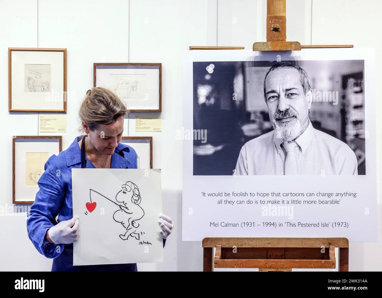 Photo of mel calman hi-res stock photography and images - Alamy