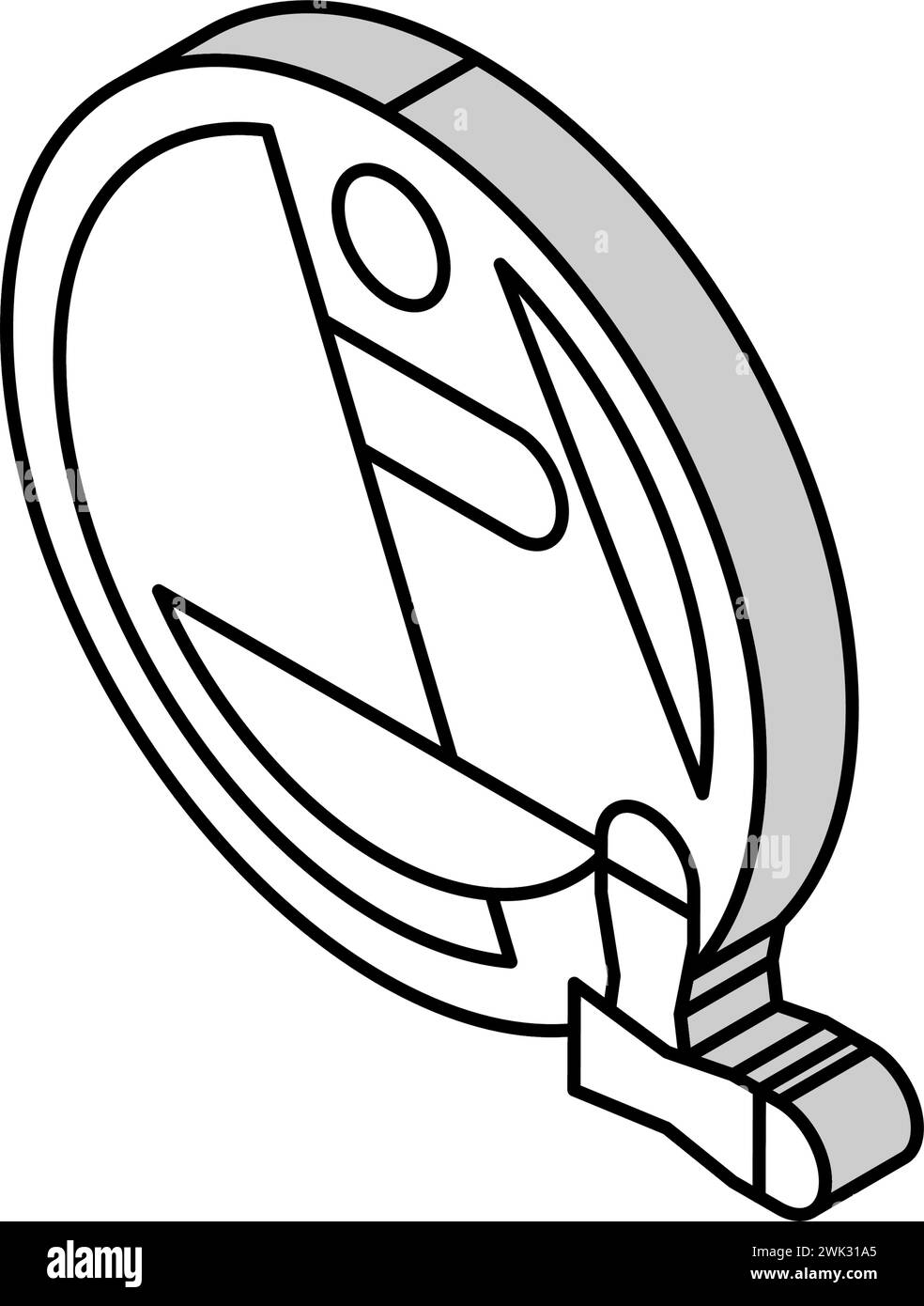 bullet magazine isometric icon vector illustration Stock Vector Image ...