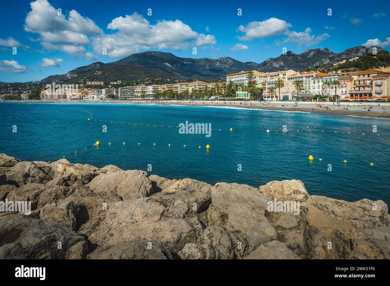 Beautiful beach coastline nice france hi-res stock photography and ...