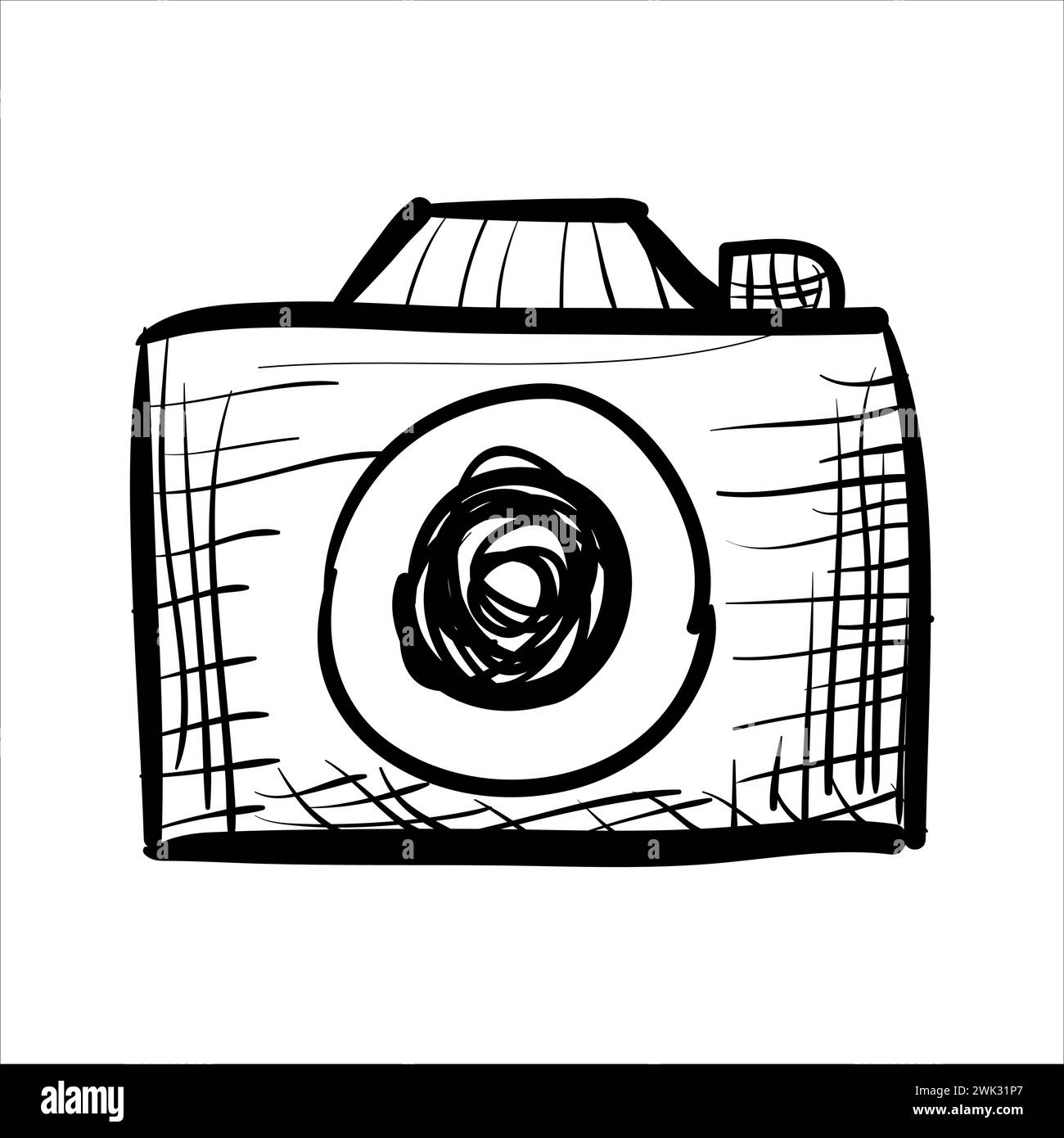 art illustration hand draw vector symbol icon of camera Stock Vector ...
