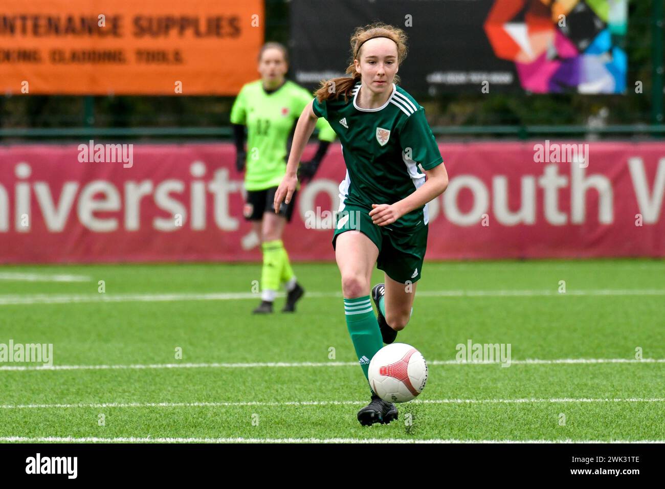 Pontypridd, Wales. 26 March 2023. Izzy Caunt of FAW Girls Academy South ...