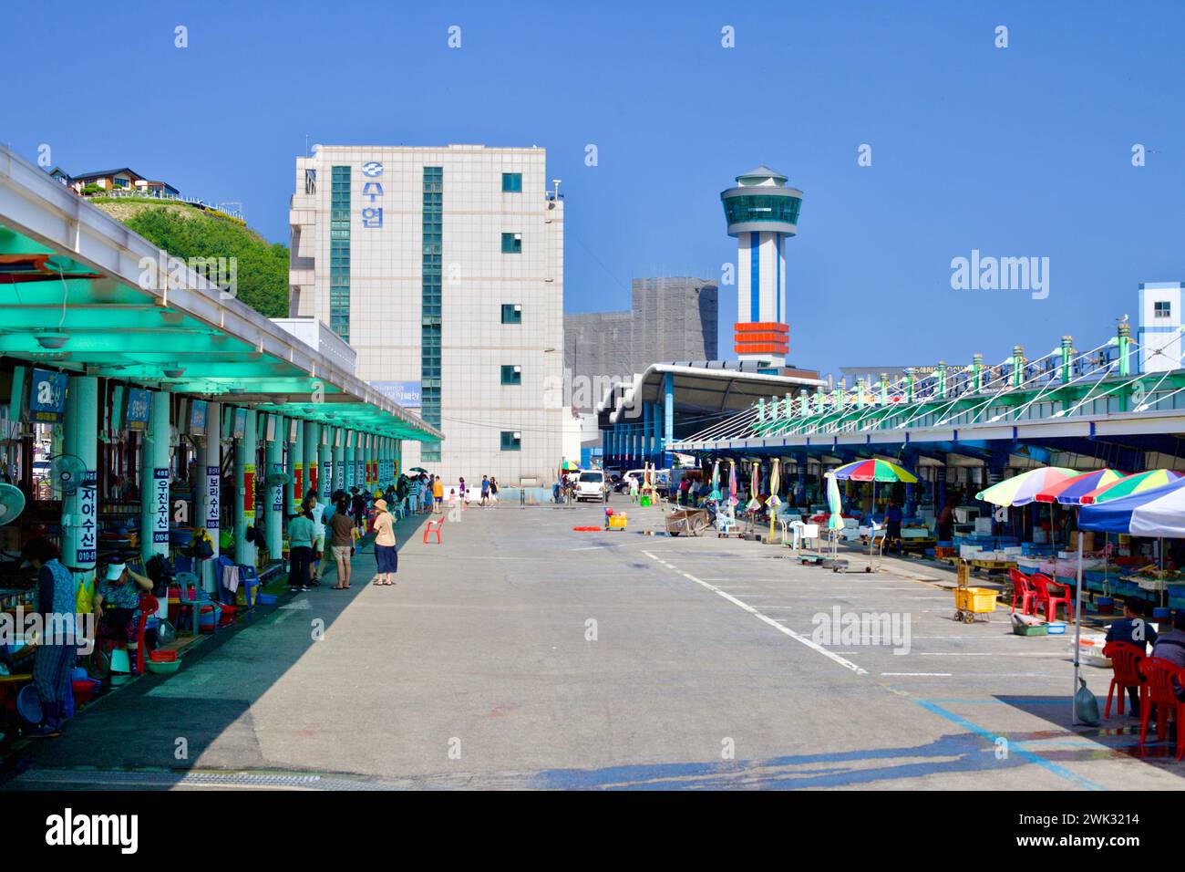 Mukho port observatory hi-res stock photography and images - Alamy