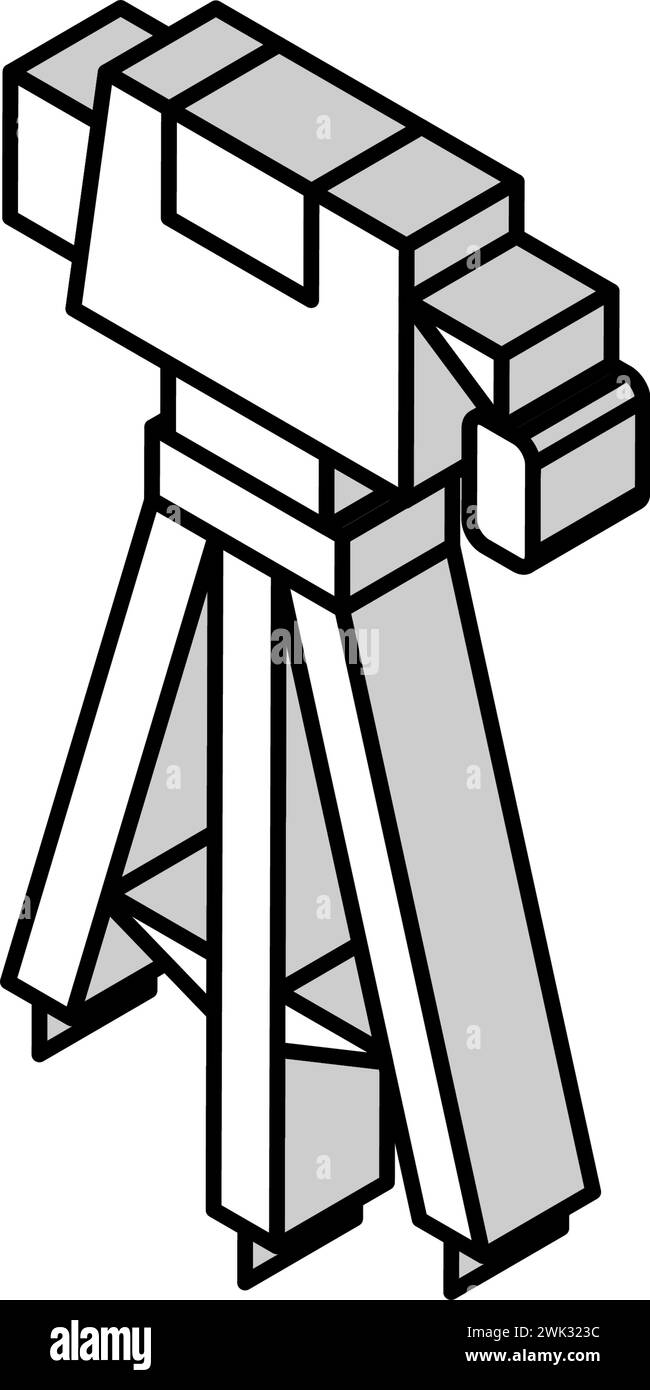 geology measuring gadget isometric icon vector illustration Stock ...