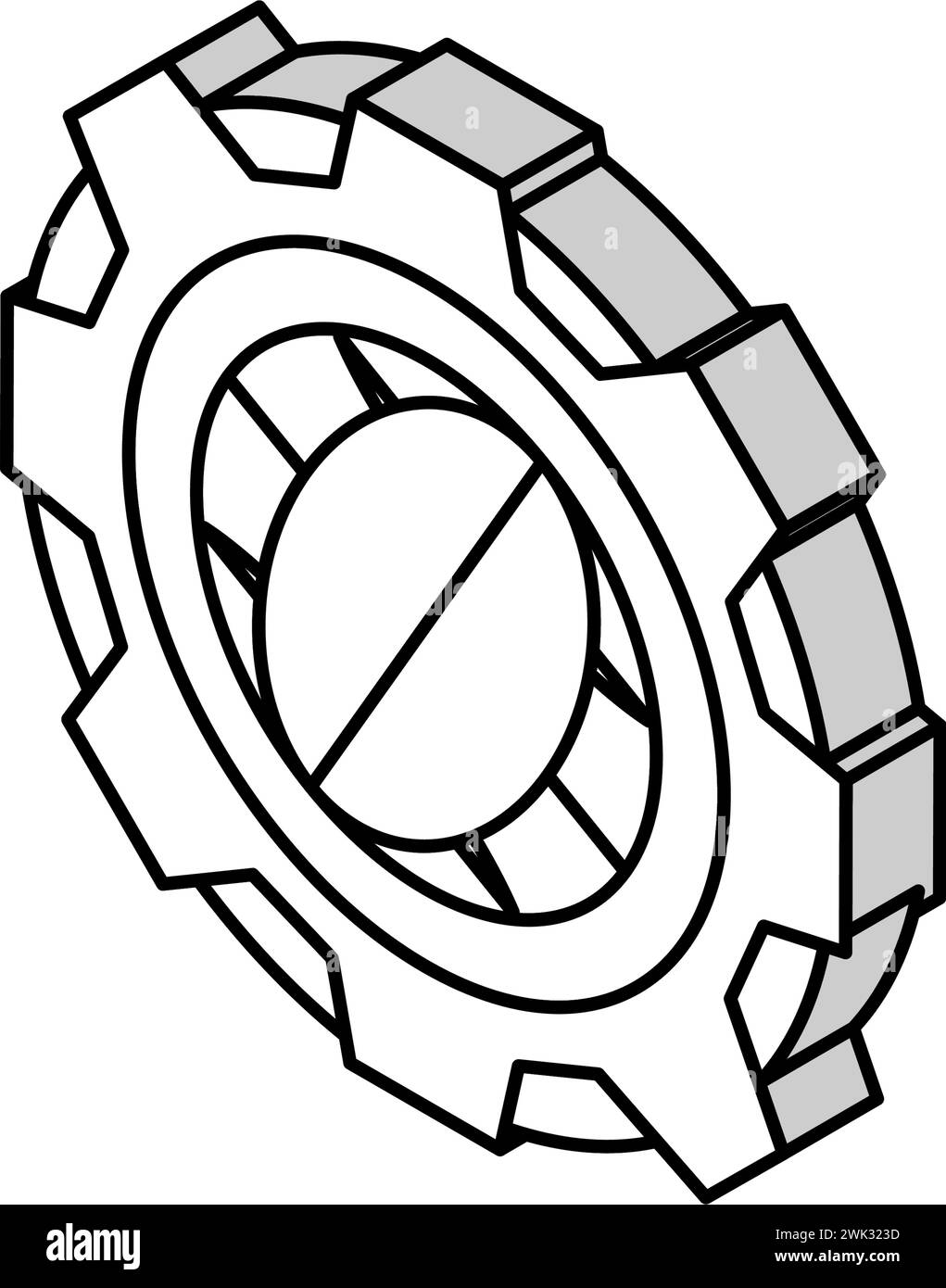 earth geology research isometric icon vector illustration Stock Vector ...