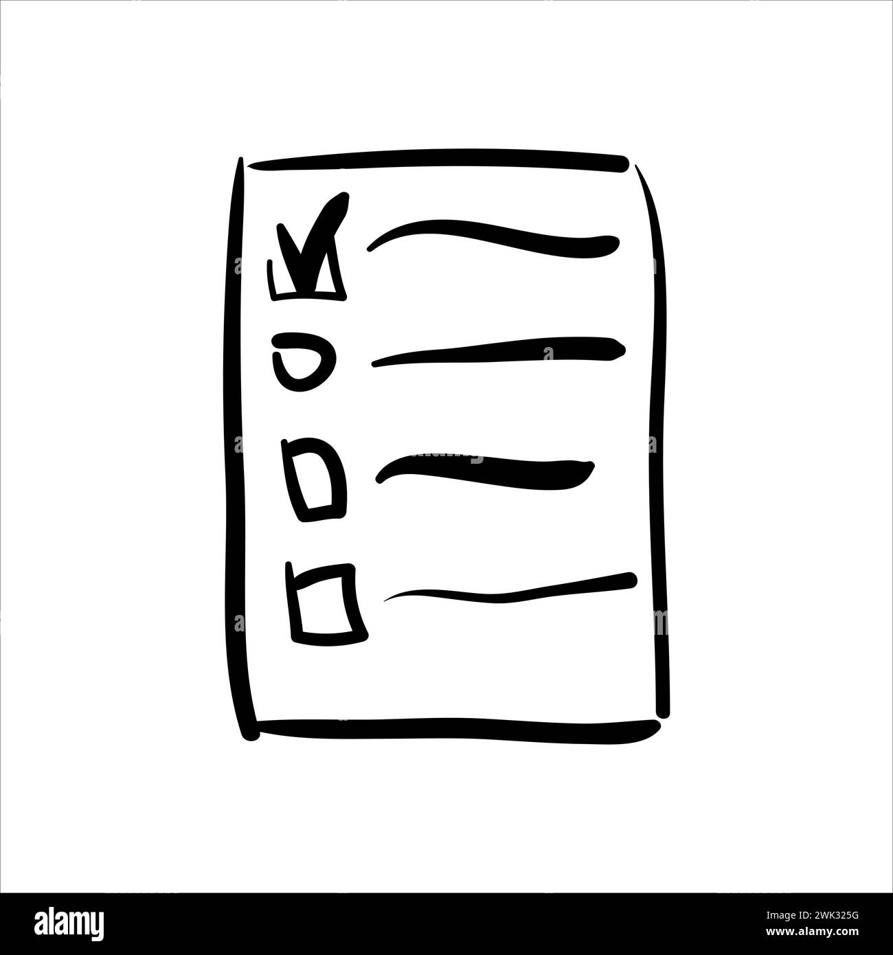 art illustration sketch abstract hand draw vector symbol icon of paper ...