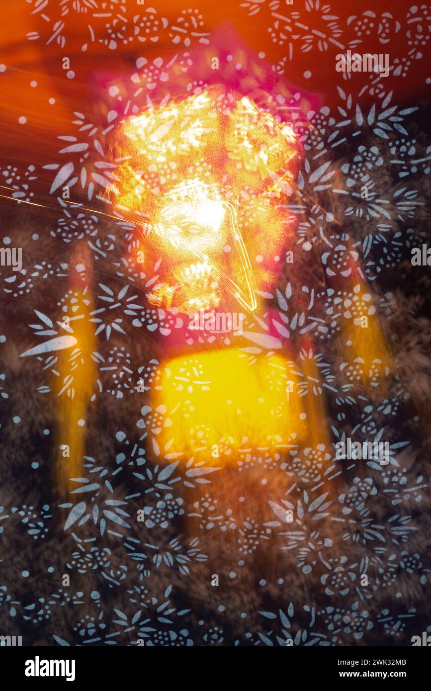 Lantern patterns hi-res stock photography and images - Alamy