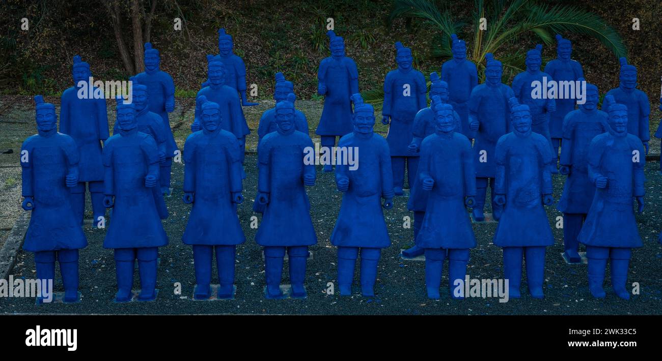 Travel Alentejo interesting places Terracotta Army in the Bacalhoa ...