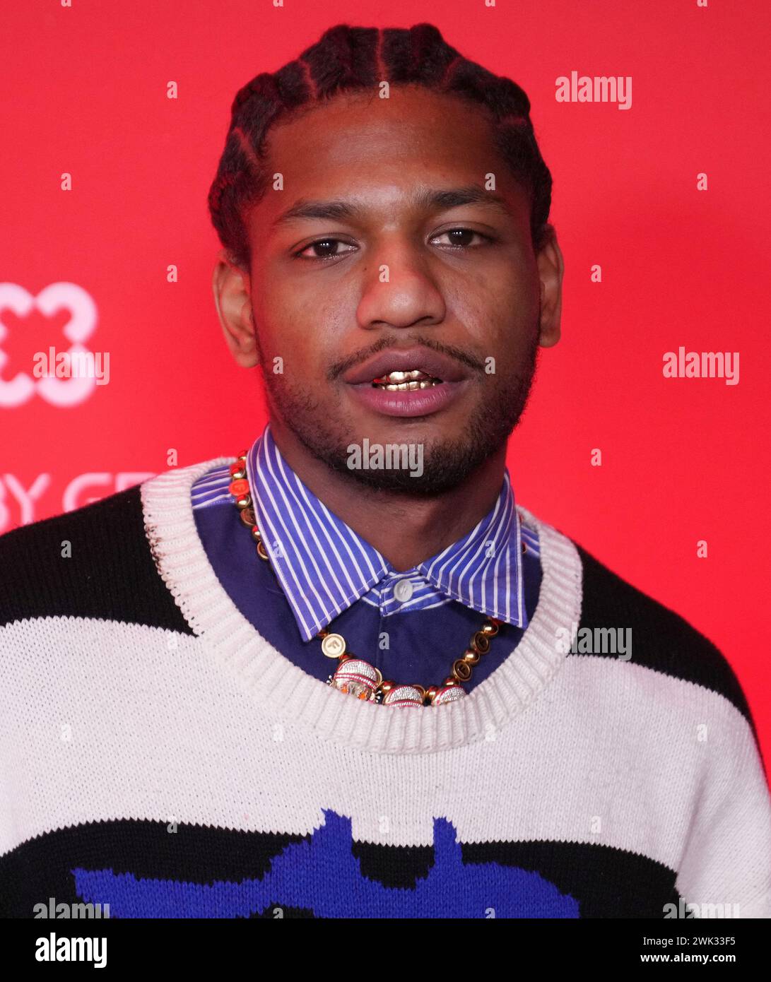 Los Angeles, USA. 17th Feb, 2024. Guapdad 4000 arrives at the 88rising ...