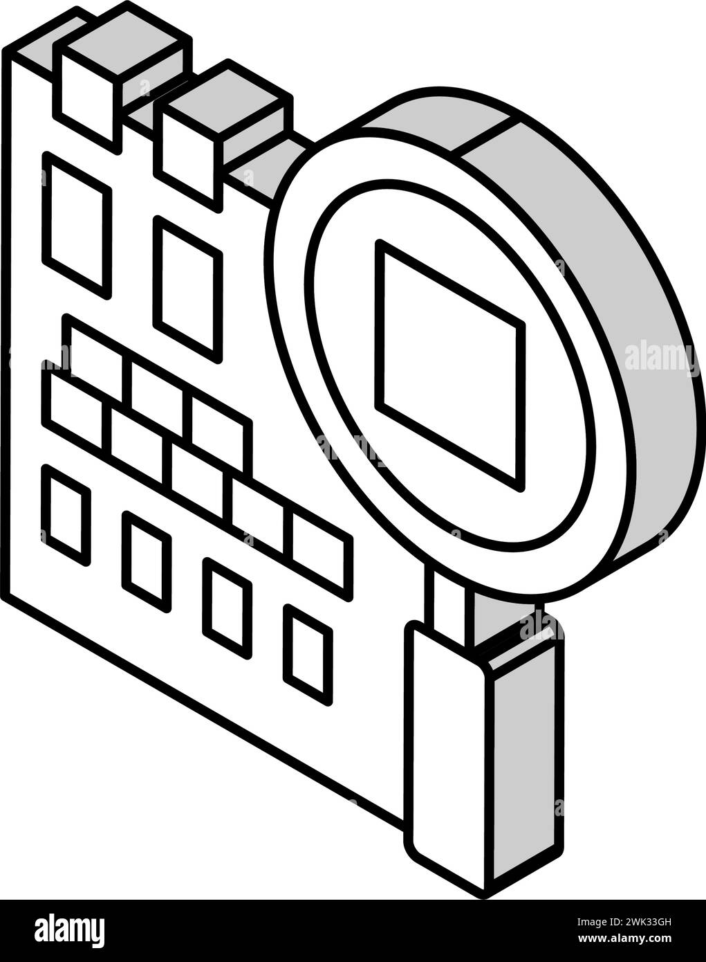 inventory management isometric icon vector illustration Stock Vector ...