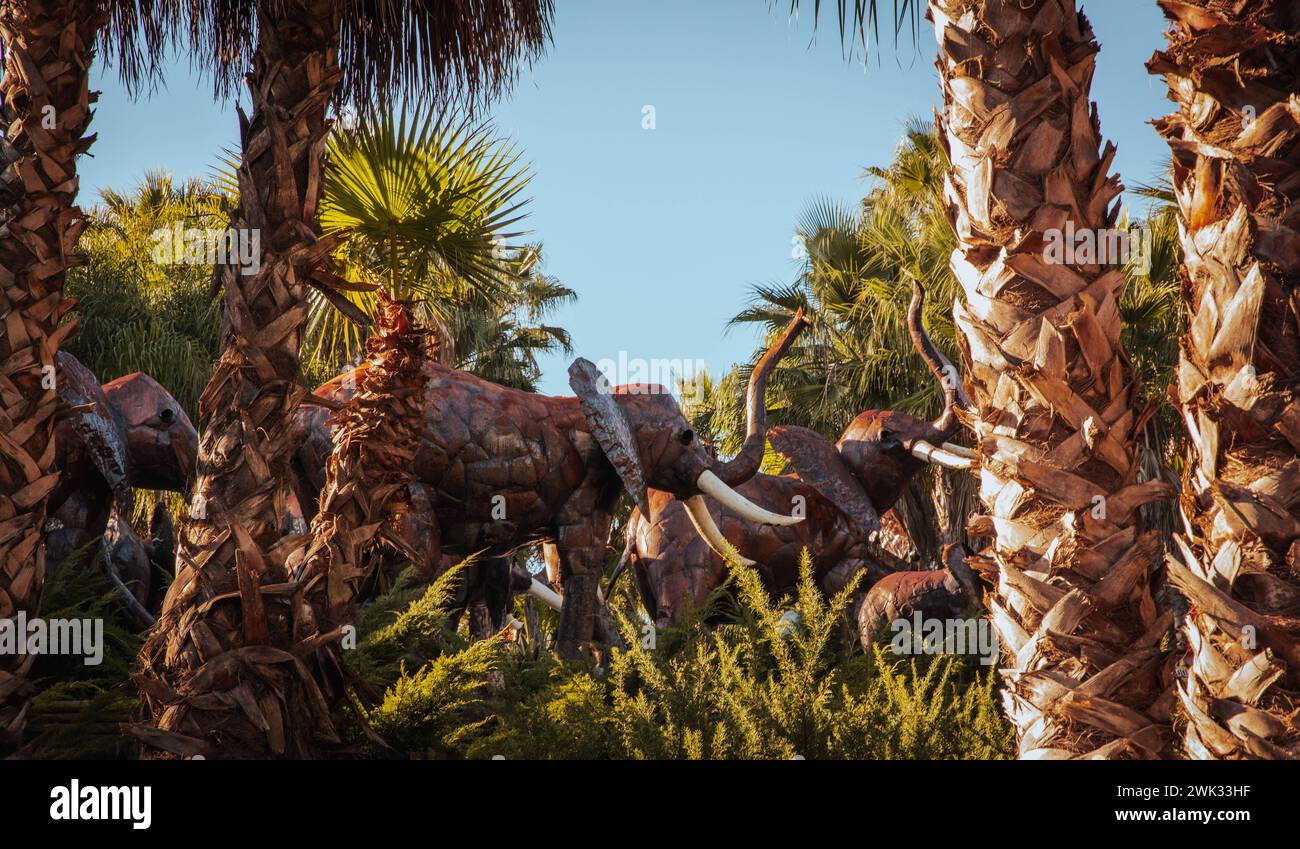 Travel Alentejo interesting places Plants and animal sculptures in ...