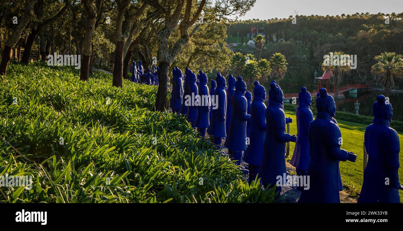 Travel Alentejo interesting places Terracotta Army in the Bacalhoa ...