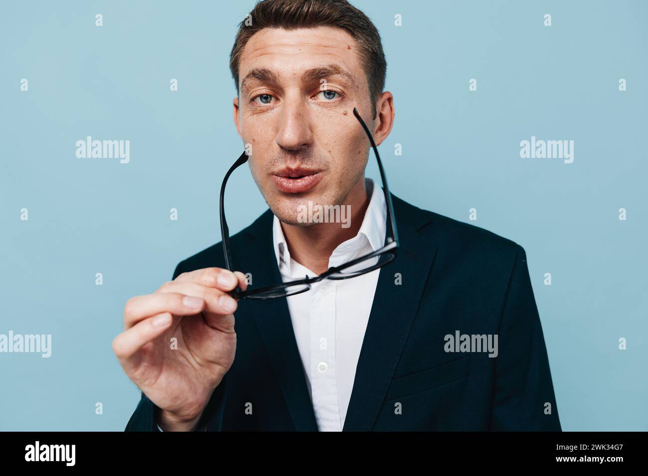 Handsome business portrait young isolated men background men caucasian ...