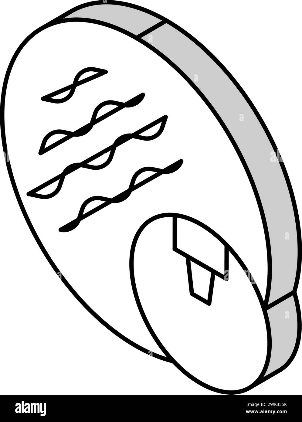 photorejuvenation skin laser isometric icon vector illustration Stock ...