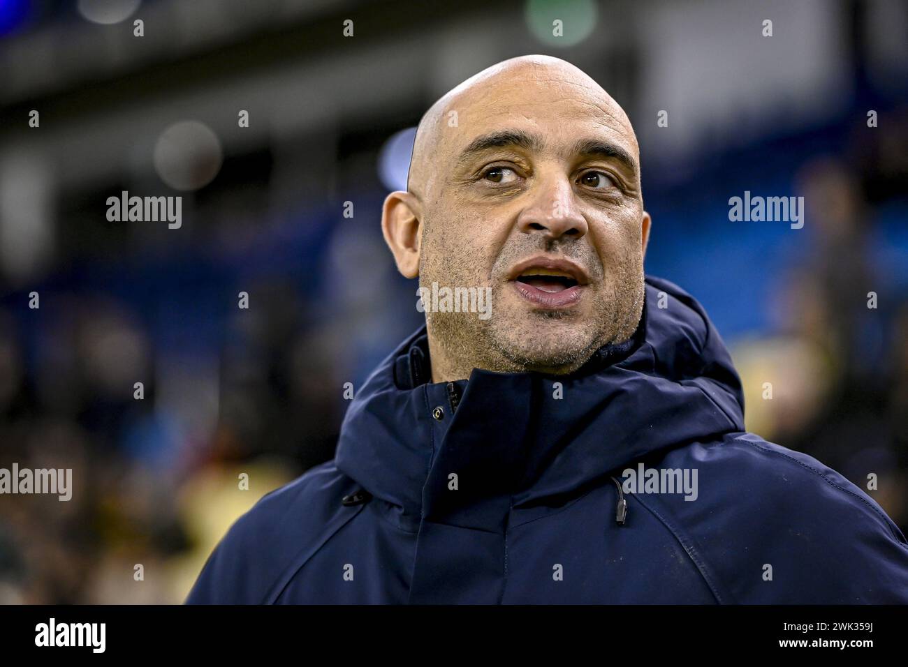Arnhem, Nederland. 18th Feb, 2024. ARNHEM, 18-02-2024, GelreDome ...