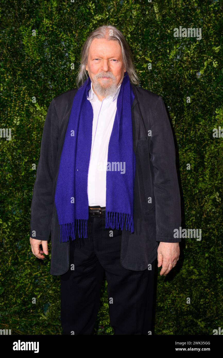 London, UK. Saturday 17th February 2024. Sir Christopher Hampton ...