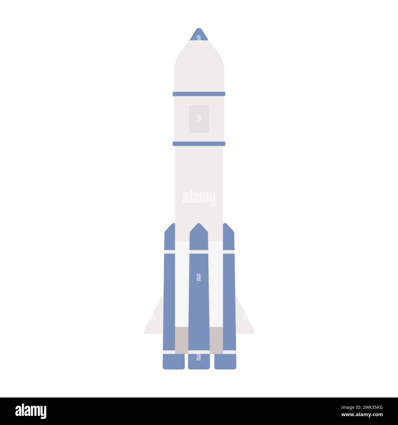 Space Research Rocket Cosmos Exploring Aircraft Galaxy Space Shuttle Cartoon Vector