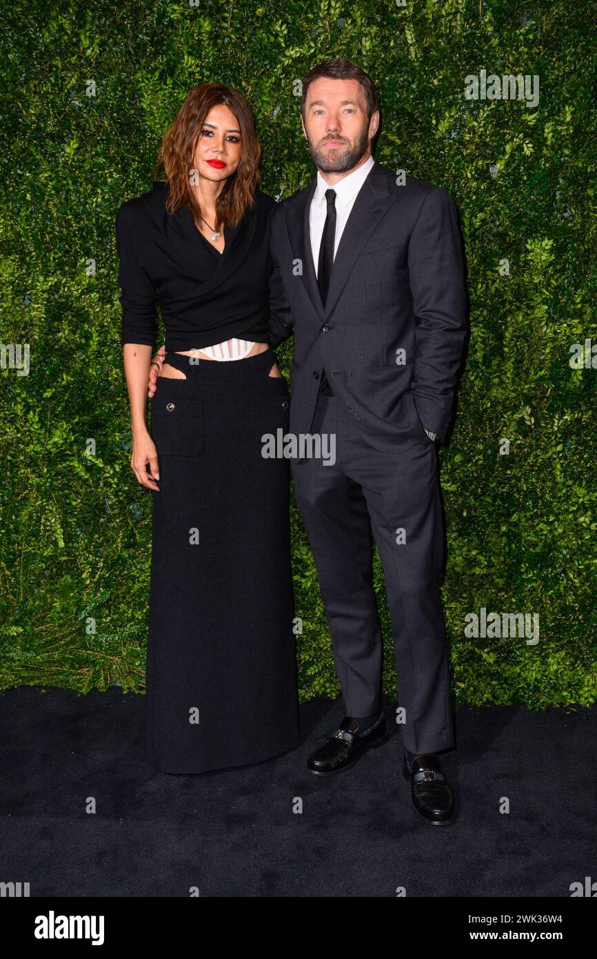 London, UK. Saturday 17th February 2024. Christine Centenera and Joel ...