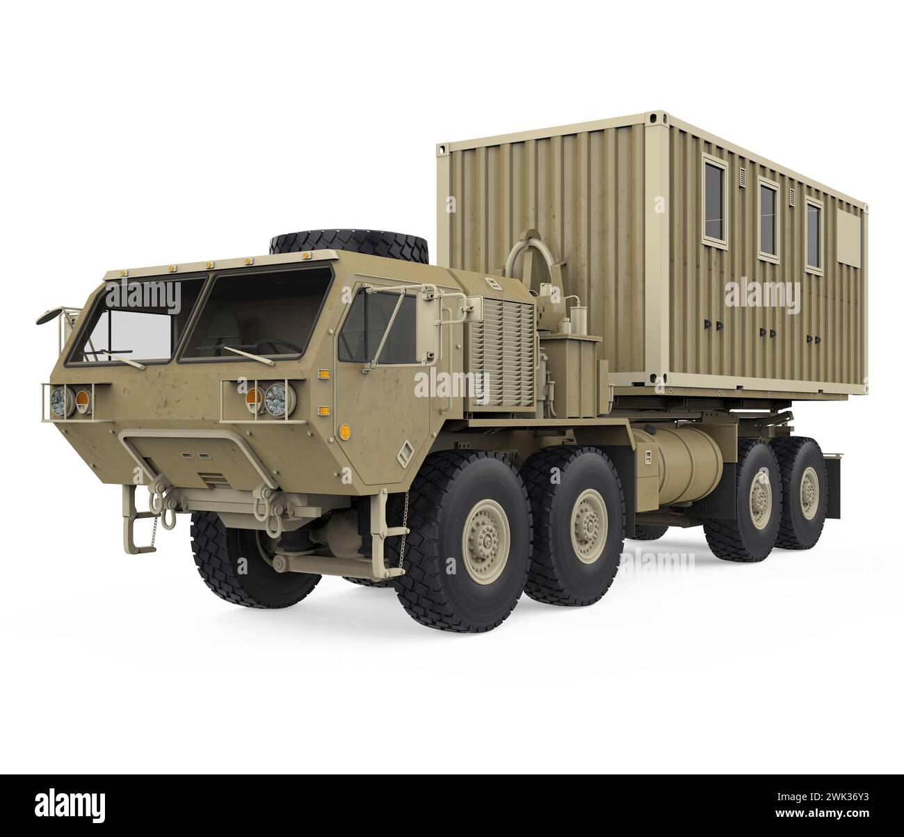 Military Truck Isolated Stock Photo - Alamy