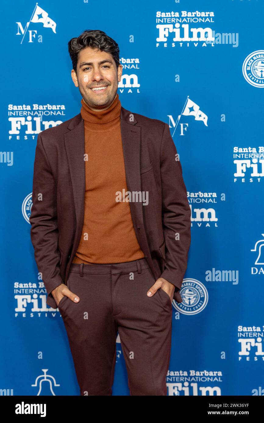 Perry Young (Fracture) arrives at the 39th Santa Barbara International ...