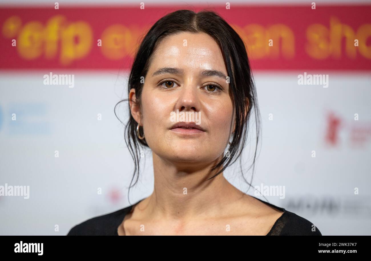 18 February 2024, Berlin: Asta Kamma August, actress from Sweden ...